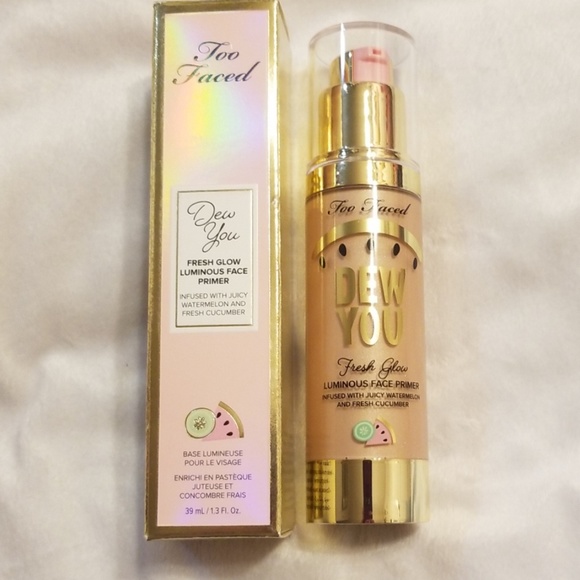 Too Faced | Makeup | Bnibnew Too Faced Dew You Luminous Face Primer ...